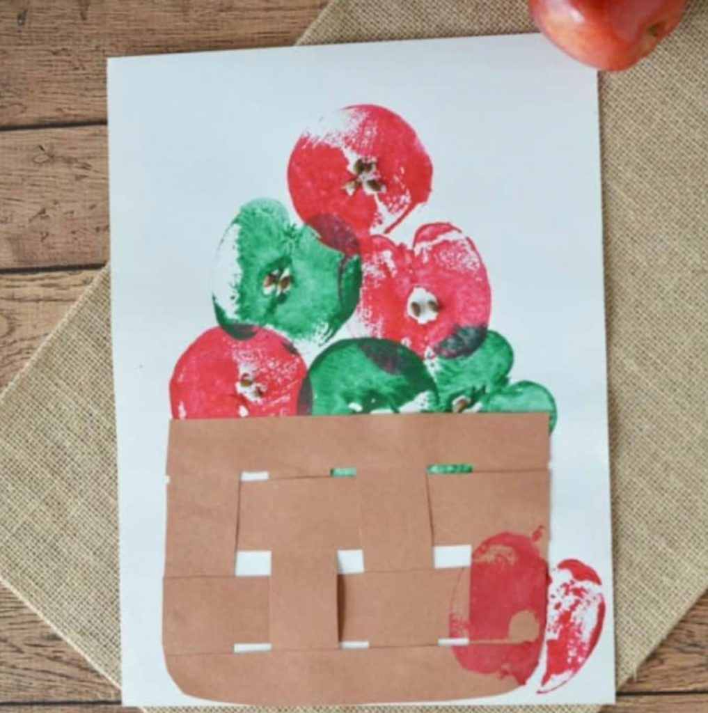 Kids’ Craft Class: Apple Stamping Painting – Bronkberry Farms