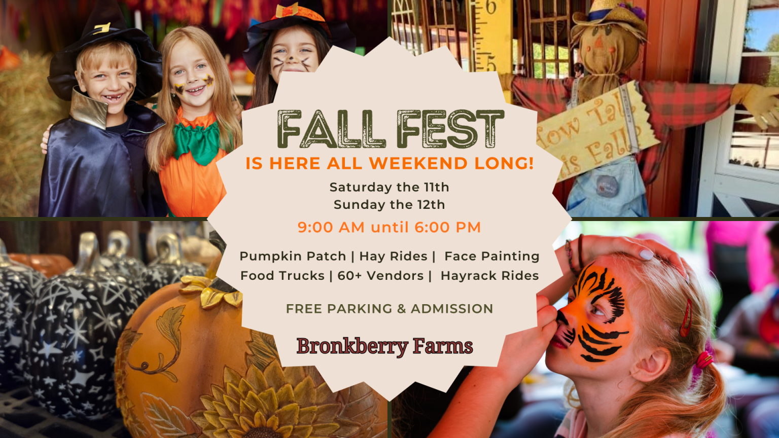 FALL FEST 2-day Craft & Vendor Fair – Bronkberry Farms